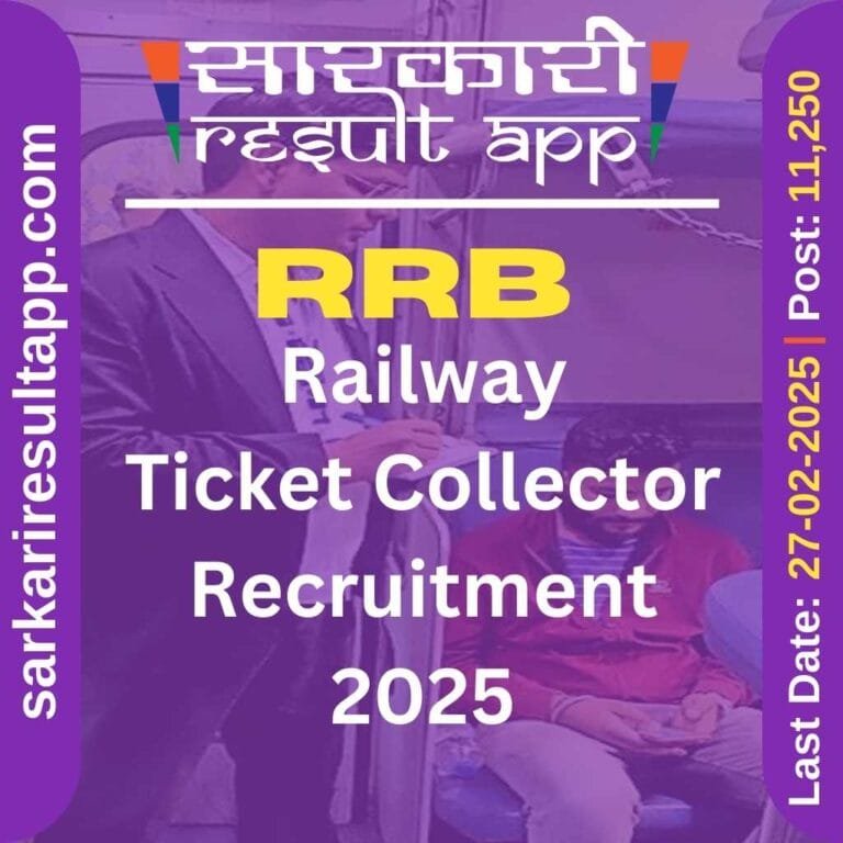 Railway TC Recruitment 2025 Apply Online Date For 11,250 Post